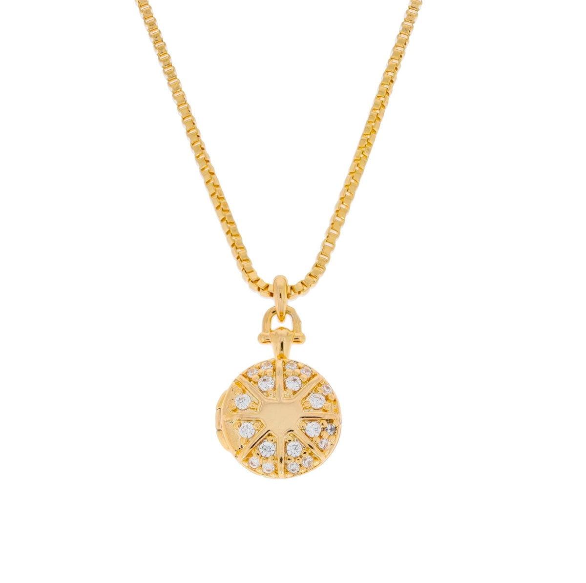 Gold locket necklace store